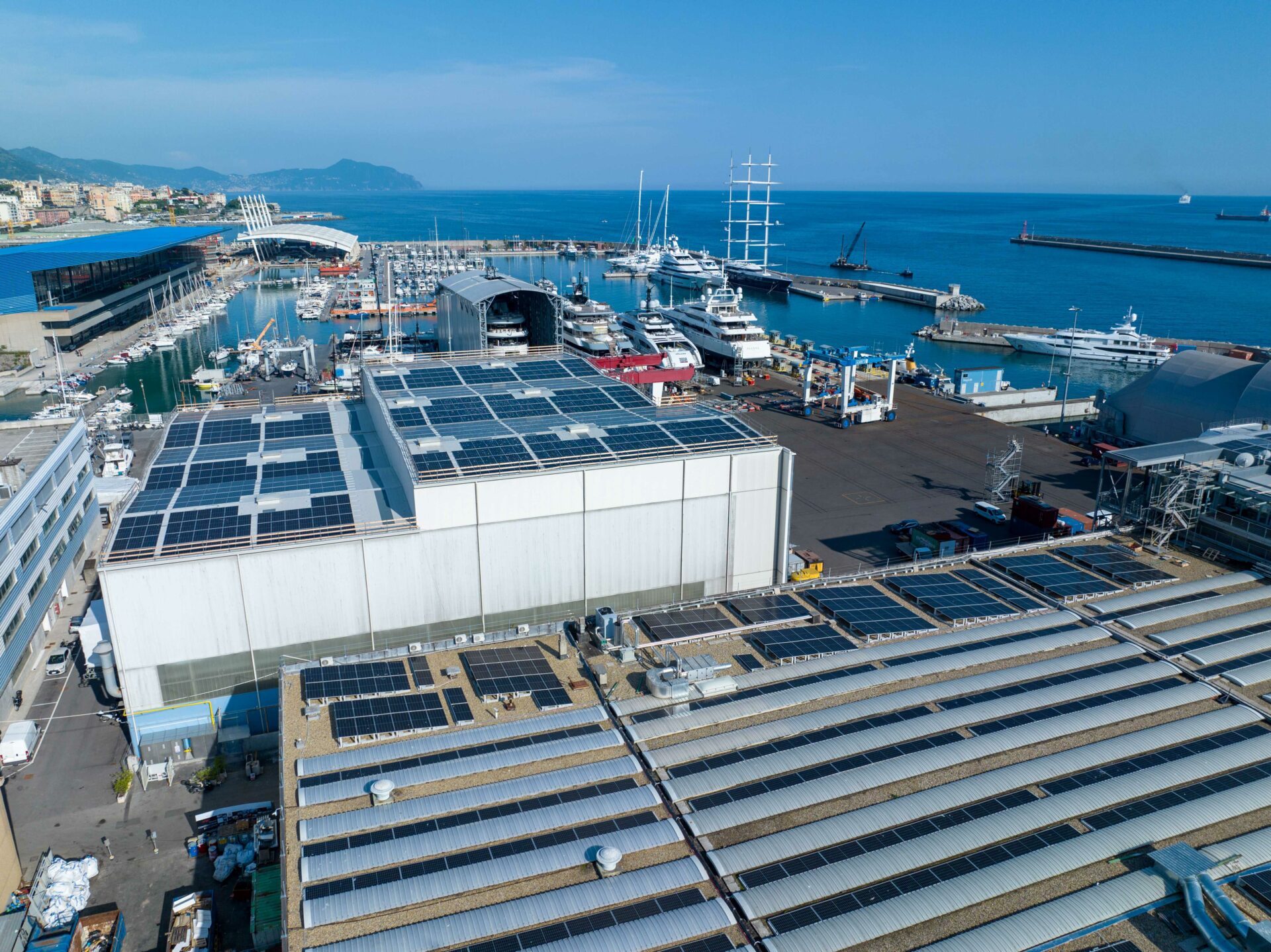 A new extensive photovoltaic system in Amico & Co | Amico & Co Shipyard
